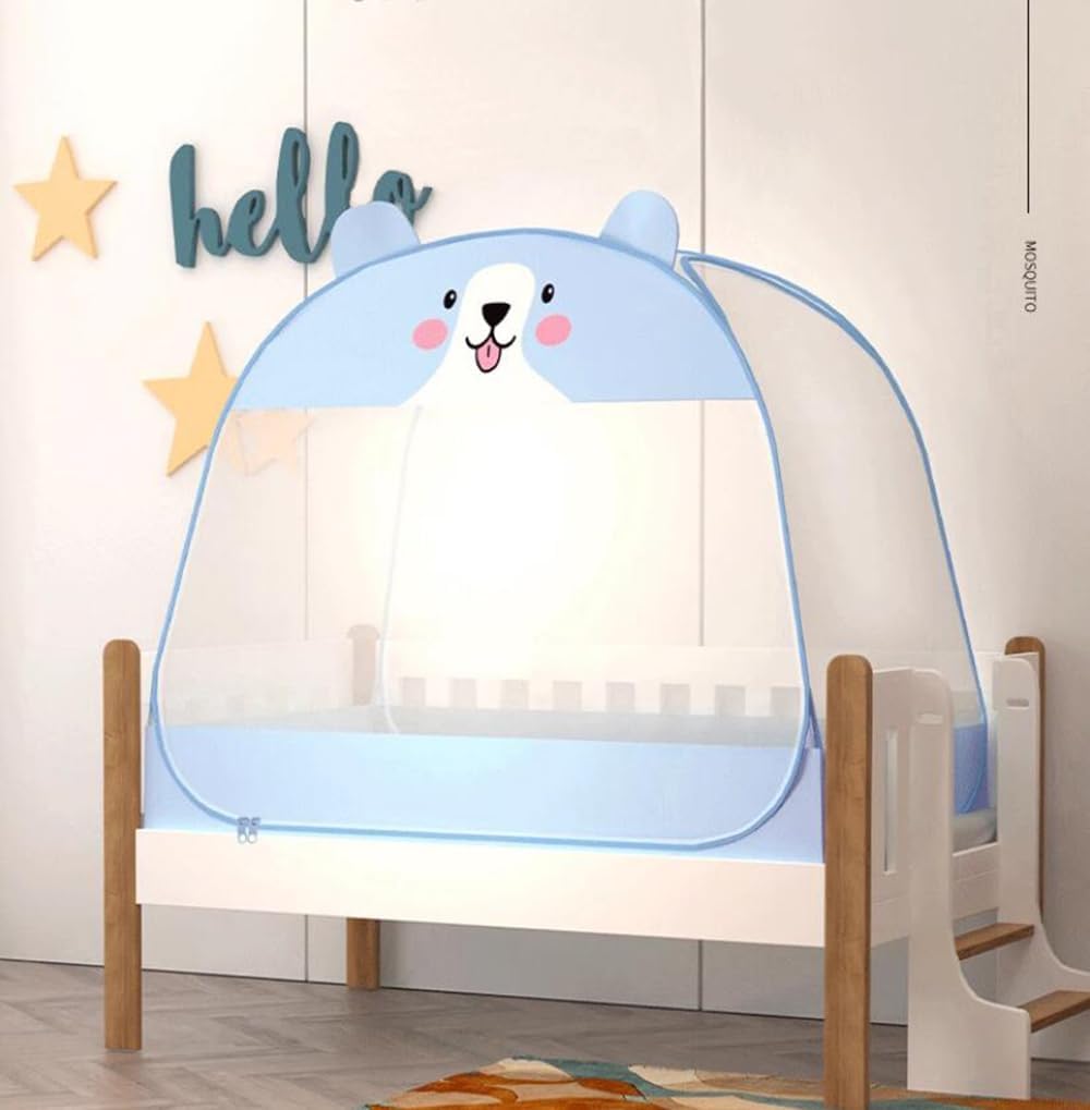 Amazon.com: Mengersi Baby Crib Tent,Baby Pop Up Crib Tent to Keep Baby ...