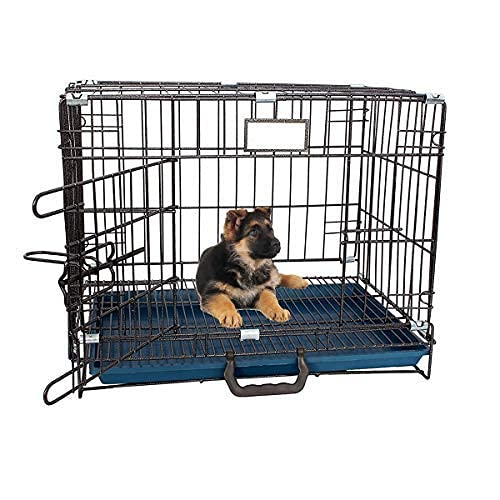 DRK Shopmart Single Door Folding Metal Cage for New Born Puppies, Small ...