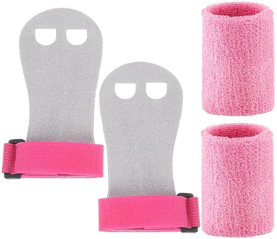 XINRUI 4Pcs Sports Gymnastics Grips Wristbands, Gymnastics Hand Grips ...