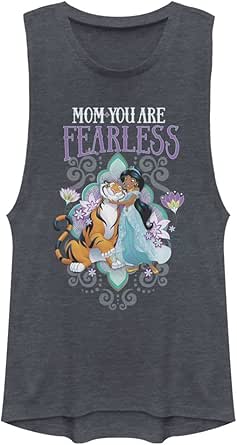 Disney Princesses Fearless Jasmine Women's Muscle Tank at Amazon Women ...