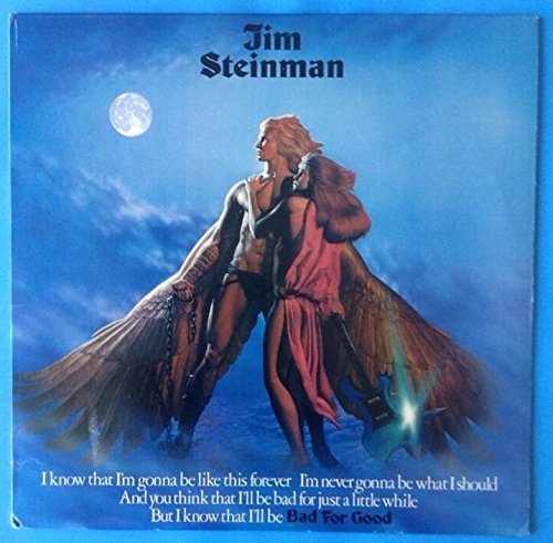 JIM STEINMAN Bad For Good LP Vinyl VG+ Includes 7 Inch Demo FE 36531 ...