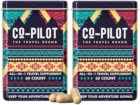 Amazon.com: Co-Pilot The Travel Brand Supplement 2 Pack: Jet Lag ...