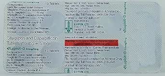 Lupisit D 50/5 mg - Strip of 10 Tablets : Amazon.in: Health & Personal Care