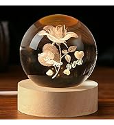 Amazon.com: IFOLAINA Tree of Life Crystal Ball with Lighted Base Laser ...
