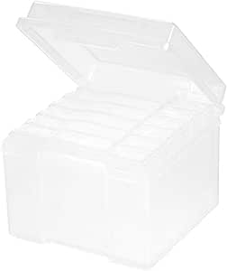Photo Storage Boxes Photo Box Storage 8x8x6 Inch Clear Photo Box with 6 ...