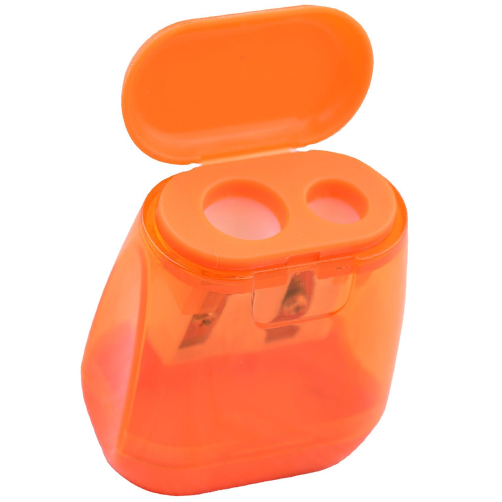 Amazon.com : Pencil Sharpener Eraser, Colorful, 2 Sharpening Holes ...