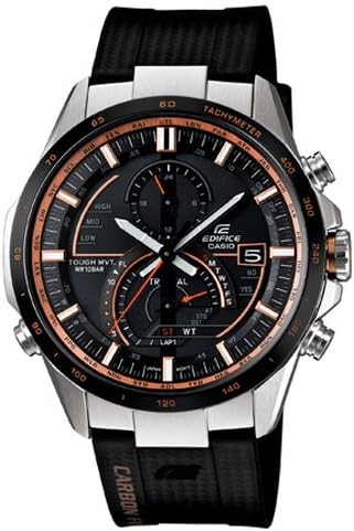 Amazon.com: Casio EDIFICE Orange Arrow Series - Solar Tough MVT Smart ...