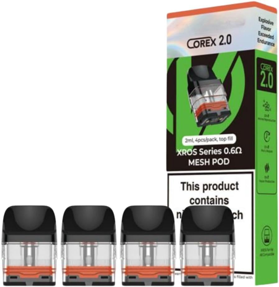Vaporesso Xros Corex Pods Top Fill Xros Series Compatible with ...