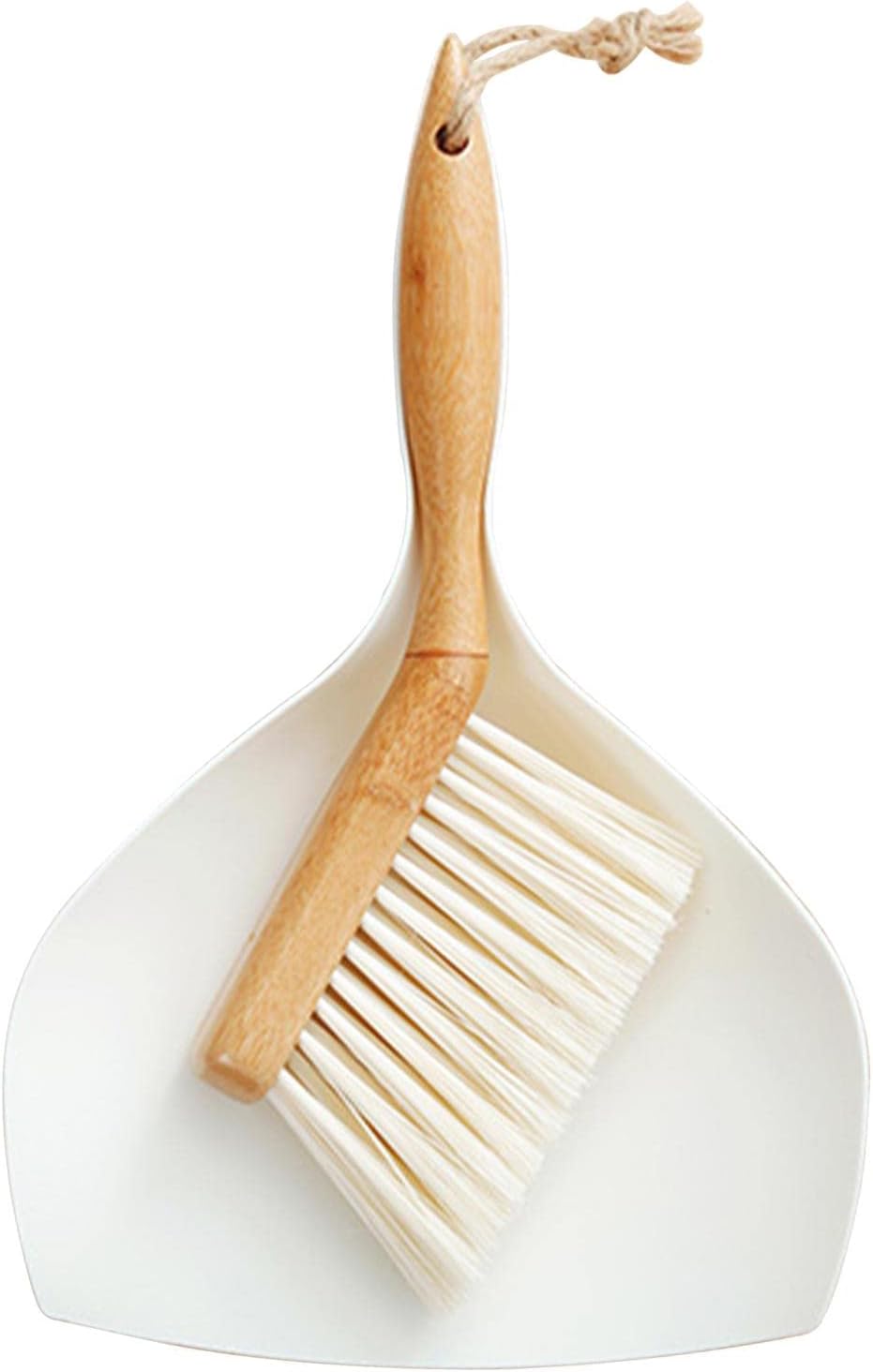ECONATURAL by York Eco Natural Bamboo Dustpan Set, Polypropylene, Beige ...