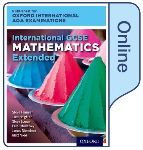 OxfordAQA International GCSE Mathematics Extension (9260): Online ...