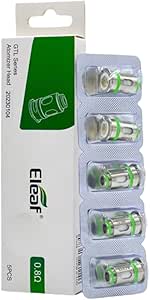 GTL Coils for Eleaf [0.8ohm | 12-18W] 5 Pack - E Cigarette TPD ...
