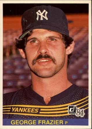 Amazon.com: 1984 Donruss Baseball Card #591 George Frazier ...