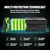 Amazon.com: Greenworks 82V 6.0Ah Battery (21700) + Bluetooth, GL600BT ...