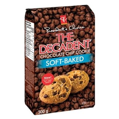 Amazon.com: President's Choice The Decadent Soft-Baked Chocolate Chip ...