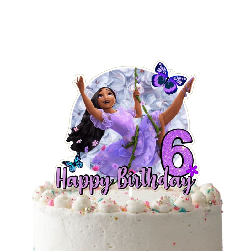 Isabella Encanto Cake Topper, Isabella Cake Topper, Perzonalized AGE ...