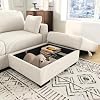 Amazon.com: Nynsley 130 Inch Sectional Couches for Living Room,6 Seater ...