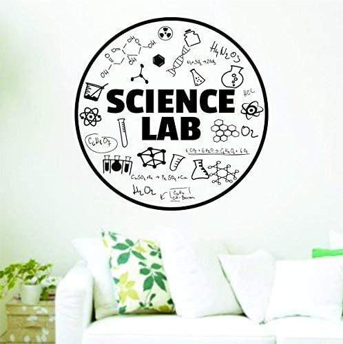 Amazon.com: Science Lab Wall Decal Sticker Wall Decal Sticker Vinyl ...