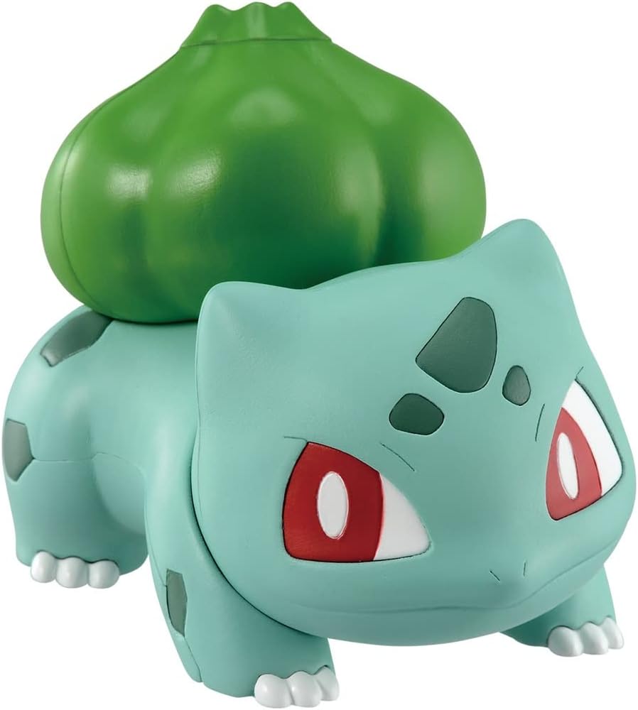 BANDAI Hobby Pokemon - Kit de modelo Quick!! 13 Bulbasaur : Amazon.com ...