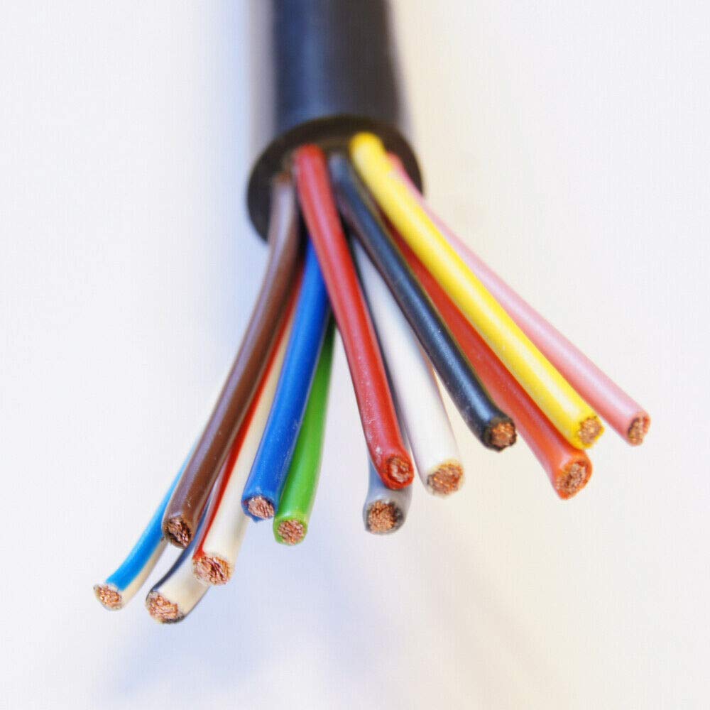 Buy BMF DIRECT 13 Core Multi Core 12V 24V Cable Wire Trailer Caravan ...