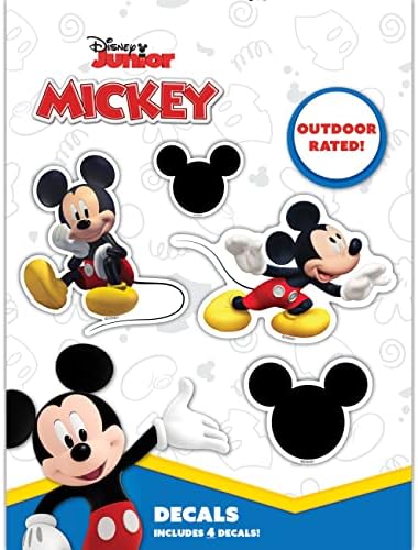 Amazon.com - Disney Junior Mickey Mouse Clubhouse Decals - Set of 4 ...