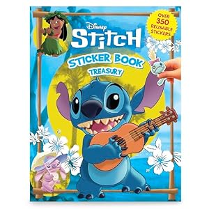 9782764371886: Disney Stitch Sticker Book Treasury - Activity Books for ...