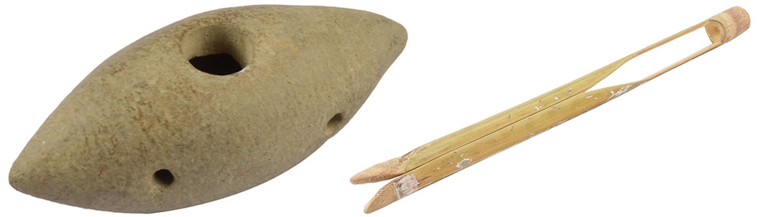 Onoinya Assamese Traditional Khutili and Toka, Brown : Amazon.in ...