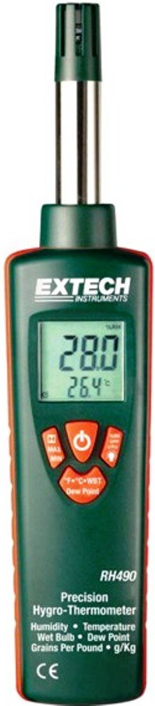 Extech Instruments RH490 Precision Hygro-Thermometer : Amazon.in ...