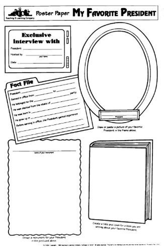 My Favorite President Poster Paper : Teaching and Learning Company ...