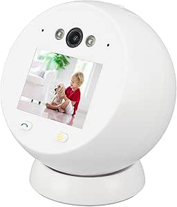 Video Calling Indoor Security Camera with 2.8 Inch Screen, Two Way ...