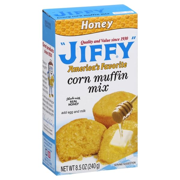 Amazon.com: Jiffy, Corn Muffin Mix Honey, 8.5 Ounce : Grocery & Gourmet ...