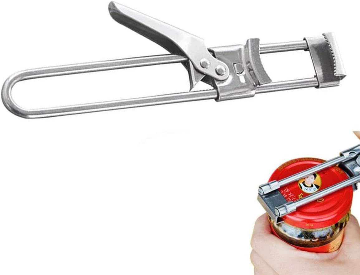 Amazon.com: Multifunctional Adjustable Stainless Steel Can Opener（1Pack ...