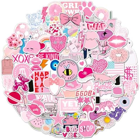 Amazon.com: Puraesla 300PCS Preppy Stickers, Summer Stickers for Water ...