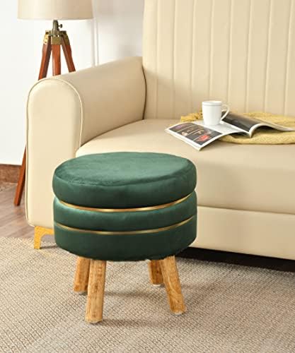 NACIA Sitting Pouffe Ottoman Stool for Living Room Stools Puffy ...