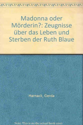 Amazon.in: Buy Madonna oder Mo¨rderin?: Zeugnisse u¨ber das Leben und ...