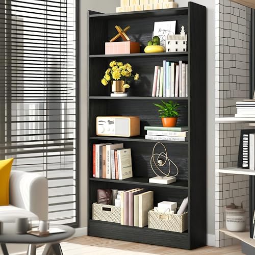 Amazon.com: NicBex 72 Inch Tall Bookcase Modern 6-Tier Library ...