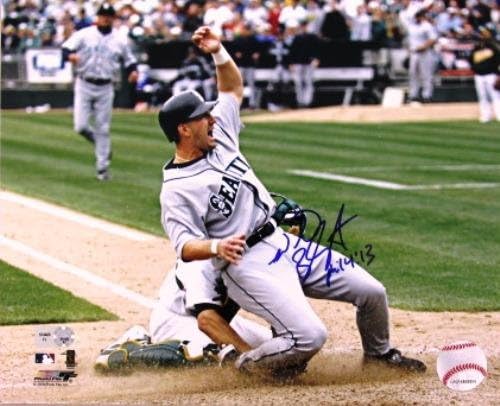 Autographed Willie Bloomquist Photo - 8x10 Sliding) - Autographed MLB ...