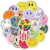 Amazon.com: Smiling Face Stickers for Teens Inspirational Sticker for ...