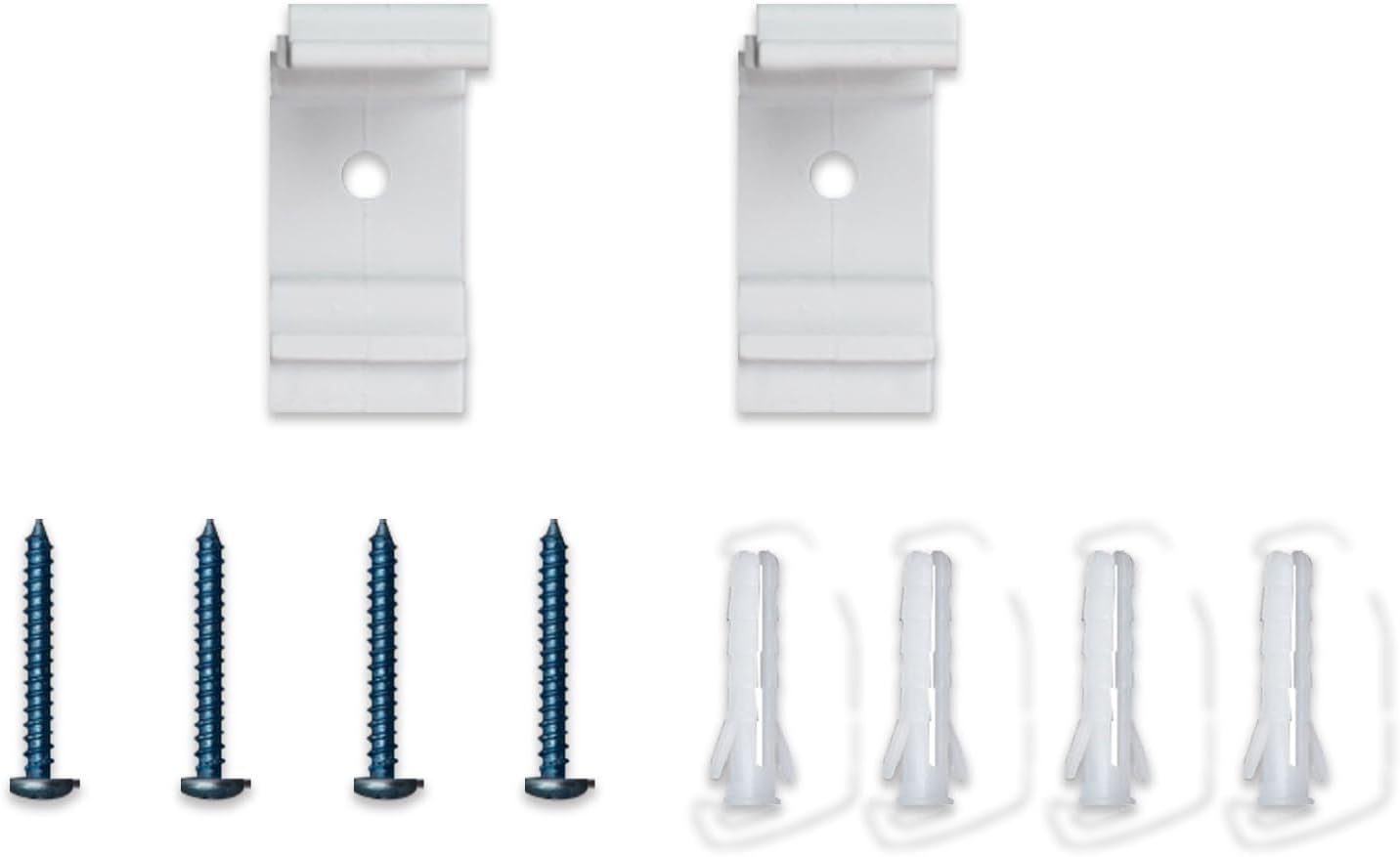 Amazon.com: MYshade Cordless Cellular Shades Accessories Mounting ...