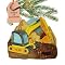 Amazon.com: Personalized Excavator Ornament 2024 – Fast & Free 24h ...