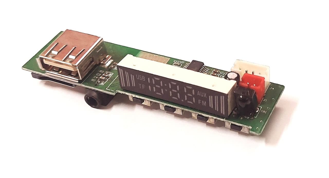 Buy ERH India Bluetooth fm usb aux card mp3 stereo audio player decoder ...