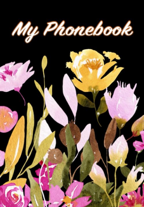 My Phonebook: Telephone Number Only Book No Addresses : A5 Telephone ...
