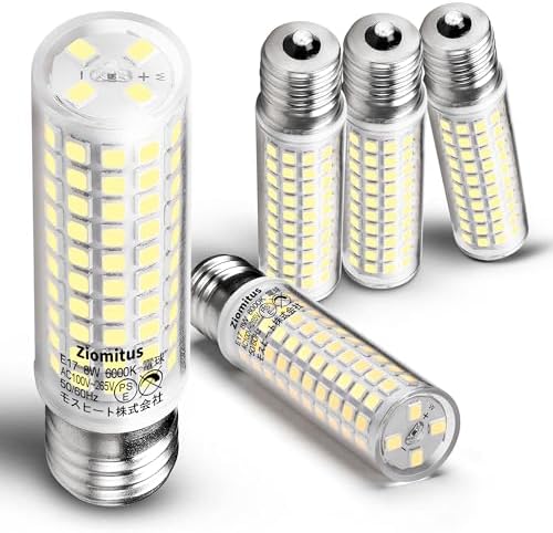 Amazon.co.jp: LED Bulb, E17 100W Equivalent, 1200 lm, 6000k Daylight ...