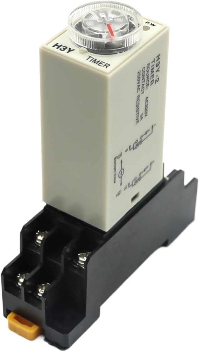 Amazon.com: BULIK Power-on Delay Rotary Knob DPDT 5S/10S/30S/60S/3M/5M ...