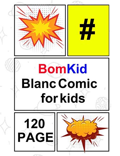 Amazon.com: Kaboom Blanc Comic For Kids: A Notebook And Blank Comic ...