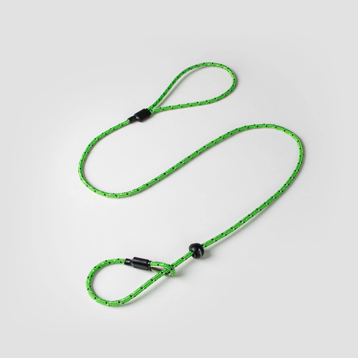 Dog & Field Pro Trialler Slip Lead, Lime Green. 1.2m Rope Slip Lead For ...