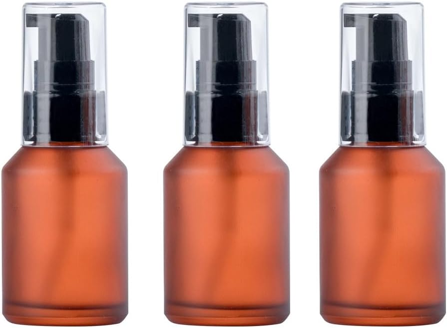 Amazon.com: LJJCSFF 3PCS 30ml Foam Pump Bottles Serum Jar Emulsion Bottle Serum Bottle Pump ...