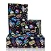 Amazon.com: 80s 90s Wrapping Paper for Boy Girl Kids, Hip-Hop Graffiti ...