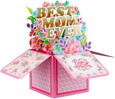 Amazon.com : WhatSign Pop Up Mothers Day Cards for Mom Happy Mothers ...