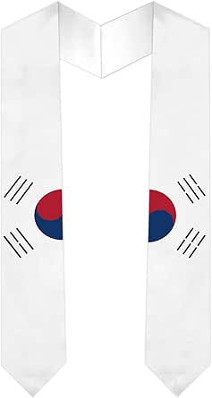 Amazon.com: International Students South Korea Graduation Stole South ...