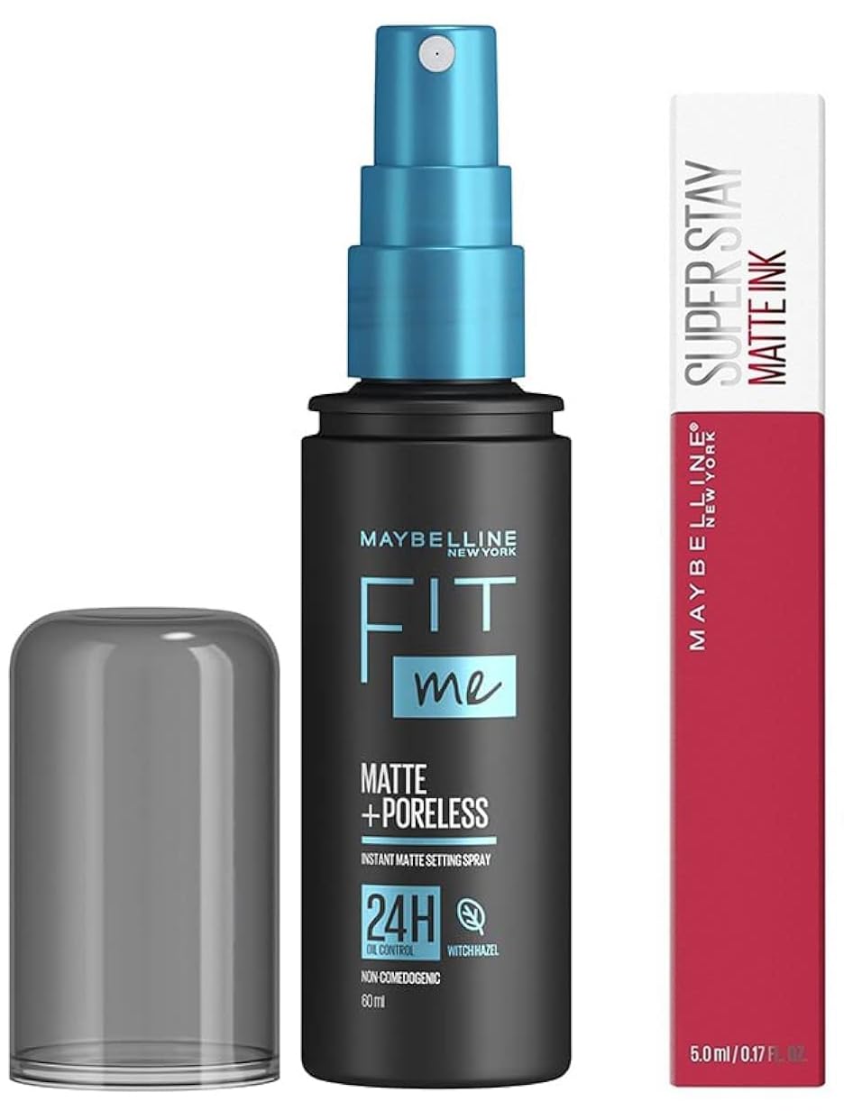 Buy Maybelline New York Setting Spray & Superstay Matte Ink Brooklyn ...